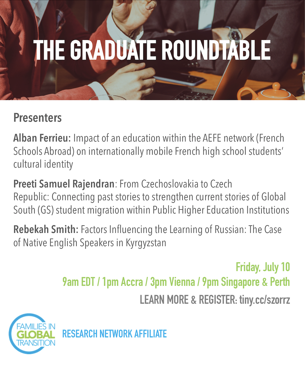 The Graduate Roundtable: Sociology of Education – Danau Tanu